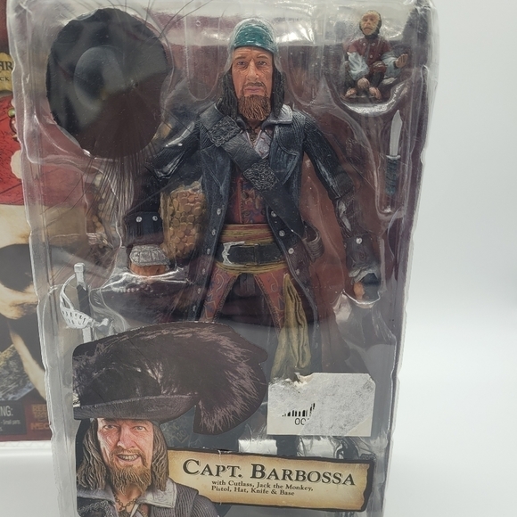 Disney | Toys | Capt Barbossa The Curse Of The Black Pearl Series 3 ...